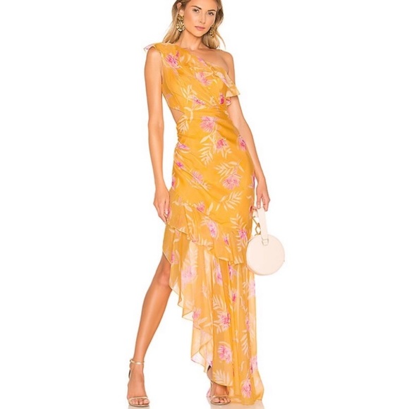 AMUR | Dresses | Amur Floral Cut Out Dress | Poshmark